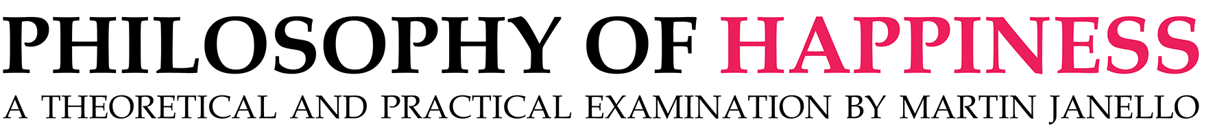 Philosophy of Happiness Homepage
